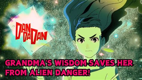 💥 Momos Grandmas Wisdom Saves Her From Alien Danger Dandadananime