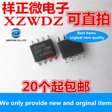 10pcs 100 Orginal New Real Stock Ir2104strpbf Ir2104s Ir2104 Smd Sop 8