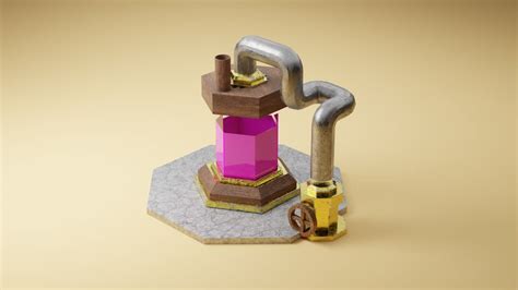 Simple Elixir Collector Clash Of Clans Tutorial In Blender 3 5 YouTube