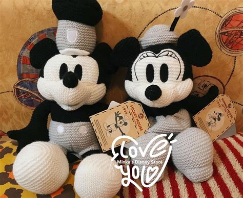 The Cozy Knits 1928 Steamboat Willie And Minnie Mouse Steamboatwillie