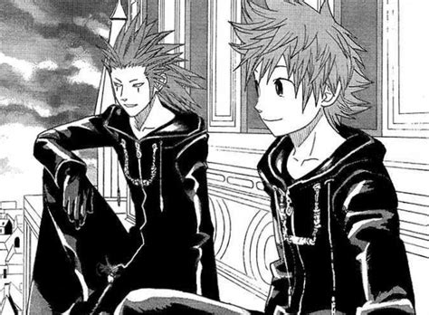 Kingdom Hearts Roxas And Xion Manga