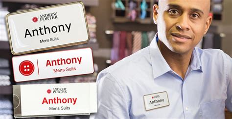Increasing Business Success Through Name Tags Influencing Identity