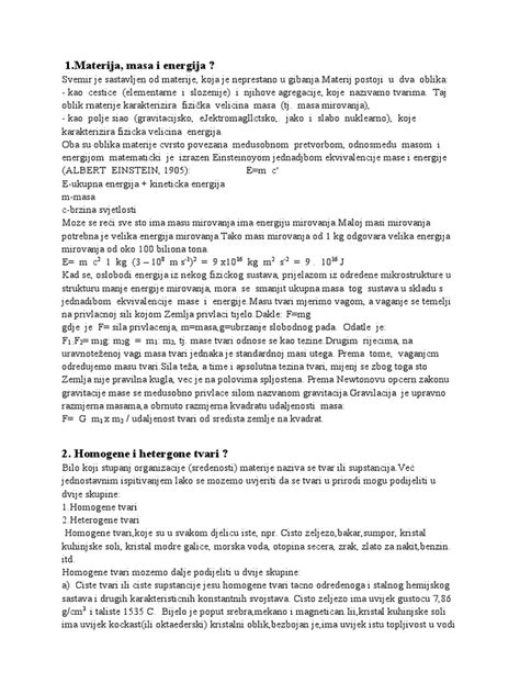 Hemija Pitanja I Odgovori Pdf