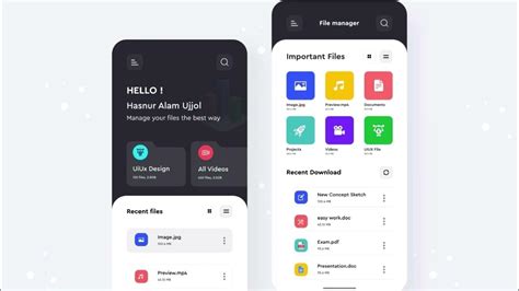 File Manager Ui ~ Speed Code Part 1 Youtube