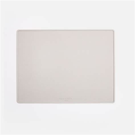 Casa Muutti矽膠餐墊40x30cm 淺灰｜餐茶用具｜hola 和樂家居