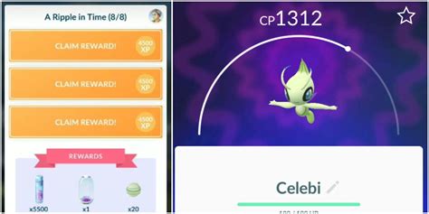 A Ripple In Time Tasks And Rewards Pokemon Go