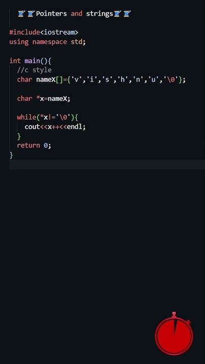 🧵🧵pointers And Strings🧵🧵 Part 4 C Pointers Youtube