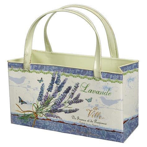 Linoows Pflanzkübel Pflanztopf Lavendel Pflanzgefäß Blumentopf Set