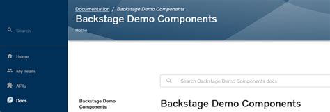 Techdocs Techdocs Page Header Sometimes Disappear Completely · Issue