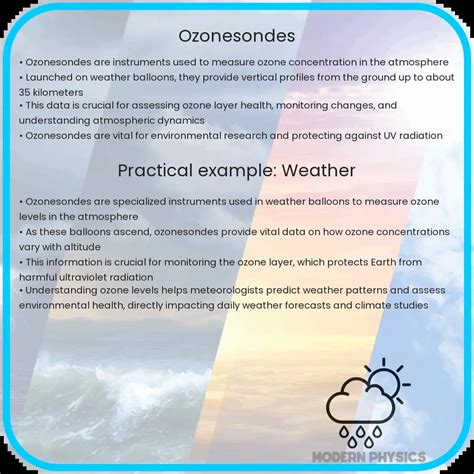Ozonesondes Accuracy Deployment And Climate Impact