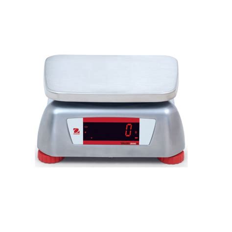 Food Scale Ohaus Valor 2000 Stainless Steel Design