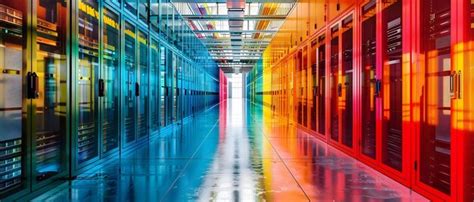 Premium Photo Optimizing IT Infrastructure In A Data Center For