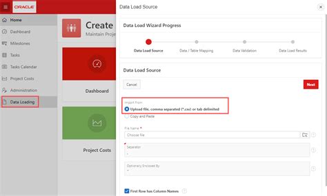 Oracle Application Express Creating A Data Load Wizard For Your