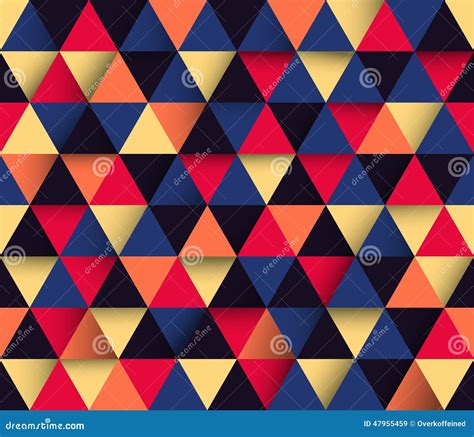 Vector Triangular Abstract Geometric Background 47955459