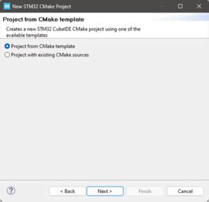 Stm Cmake Bare Metal Project Setup Using Stm Cubeide