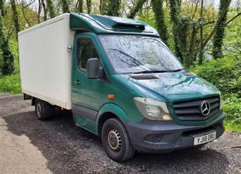 2018 Mercedes Benz Sprinter Refrigerated Delivery Van Chassis Cab