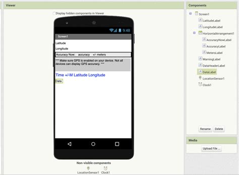 Exploring With The Location Sensor