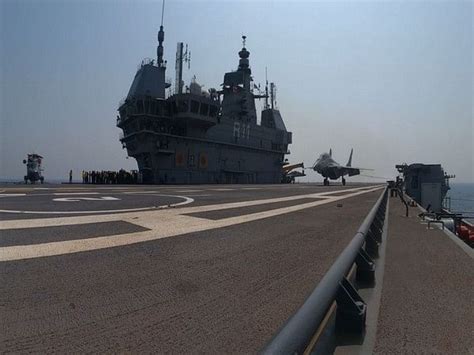 Historical Mig 29k Jets Makes Maiden Landing On Ins Vikrant Theprint
