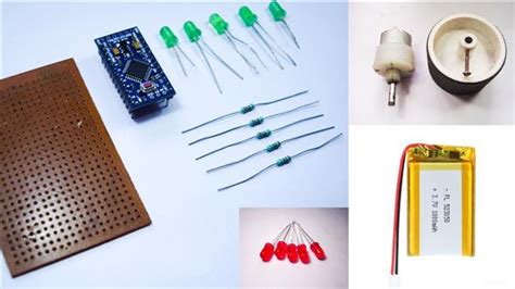 Make A Simple Persistence Of Vision Pov Display With An Arduino Share Project Pcbway