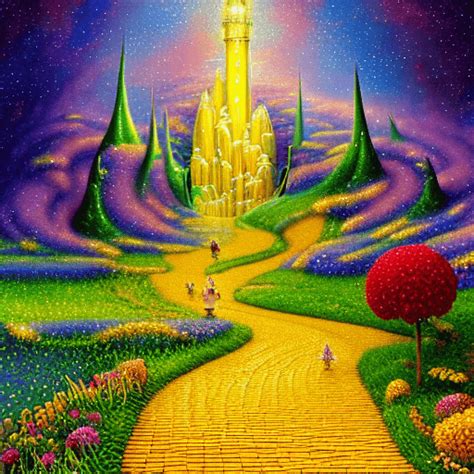 Yellow Brick Road Backdrop