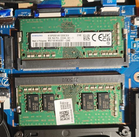 Оперативна память комплект Samsung 2 х 8 Gb So Dimm Ddr4 3200 Mhz 1