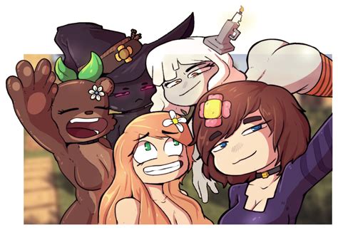 Rule 34 5girls Allie Slipperyt Amber Green Slipperyt Artist Request Ass Bia Prowell