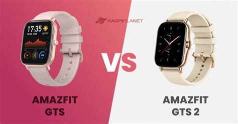 Amazfit GTS Vs Amazfit GTS 2 Two Premium Models In Direct Combat
