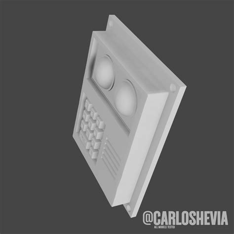 🪖 Rust Codelock・ Stl File For 3d Printing・cults