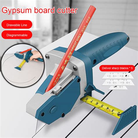 Manual Gypsum Board Cutting Scriber Drywall Automatic Cutting Artifact