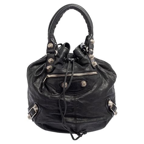 Balenciaga Black Classic City Bag At 1stdibs