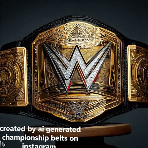 What Do You Think About This Wwe Championship Belt Rndemtazi