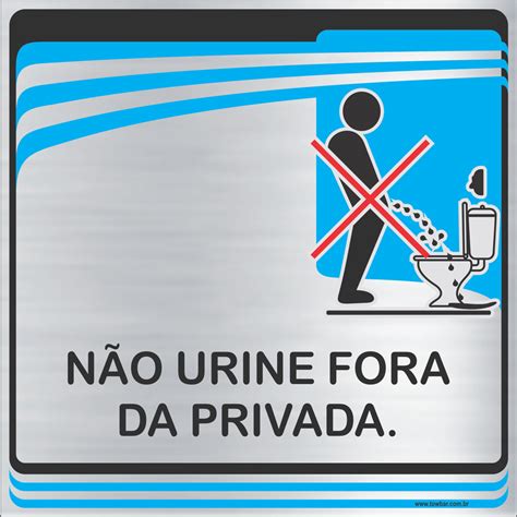 Loja Towbar Aviso não urine fora da privada
