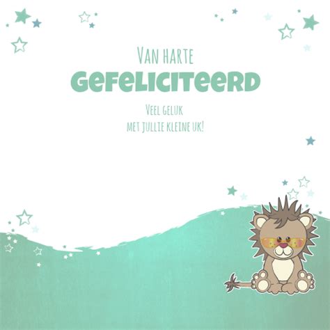 Felicitatie Geboorte