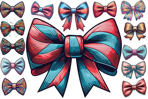 Beautiful Bow Tie Clipart Ai Generative 33824856 Png