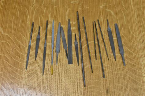 15 Assorted Small Files 80210431 Gandm Tools