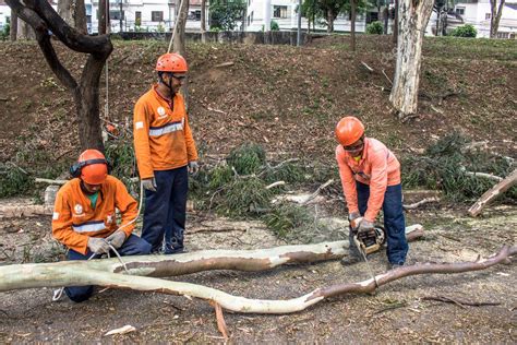 Sao Paulo SP Brasil 11 De Octubre De 2017 Trabajadores Municipales