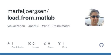 Github Marfeljoergsen Load From Matlab Visualization Opengl Wind Turbine Model