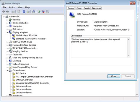 Windows Not Reading The Draphics Driver Rwindows7