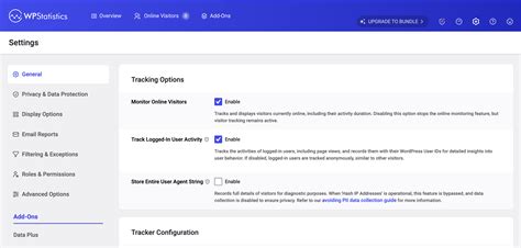 Settings Page Wp Statistics Wordpress Statistics Plugin