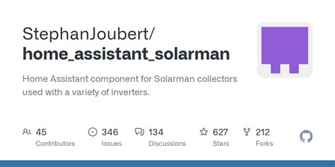 Github Stephanjoubert Home Assistant Solarman Home Assistant Component For Solarman