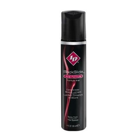 Id Backslide Anal Formula Silicone Lubricant 30ml Bodyjoys