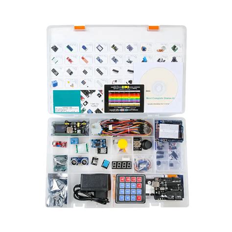 Kit Avançado Componentes Eletrônicos Para Arduino Caixa Nfe
