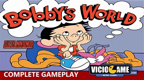 🎮 Bobbys World Super Nintendo Complete Gameplay Viciogame