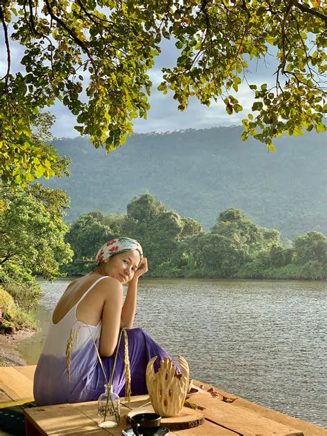 ស្រស់ស្រាយណាស់ យុគ ចិន្តា រត់គេចពីទីក្រុង មកប្រើជីវិតលំហែនឹងធម្មជាតិ
