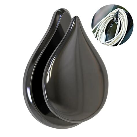Clip De Sujeci N Autom Tica Para Coche Soporte Autoadhesivo Para Cable