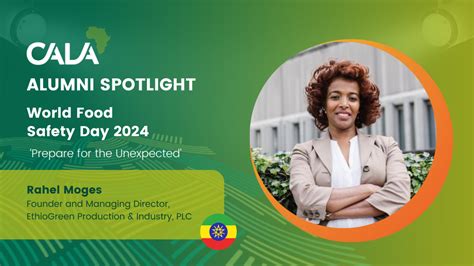 Alumni Spotlight Championing Food Safety And Innovation