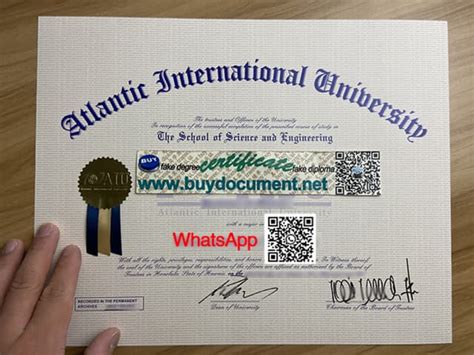 Atlantic International University Diploma Ppt