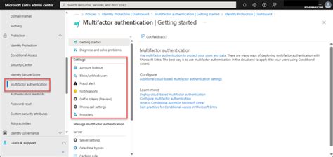 Multi Factor Authentication Mfa With Microsoft Entra Id Best Practices And Implementation