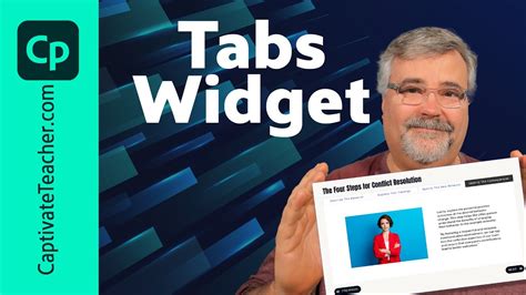 All New Adobe Captivate Tabs Widget YouTube