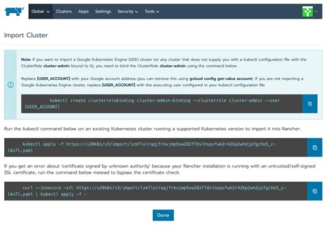 安装 Rancher 和导入 Microk8s 集群 Hzsomthing